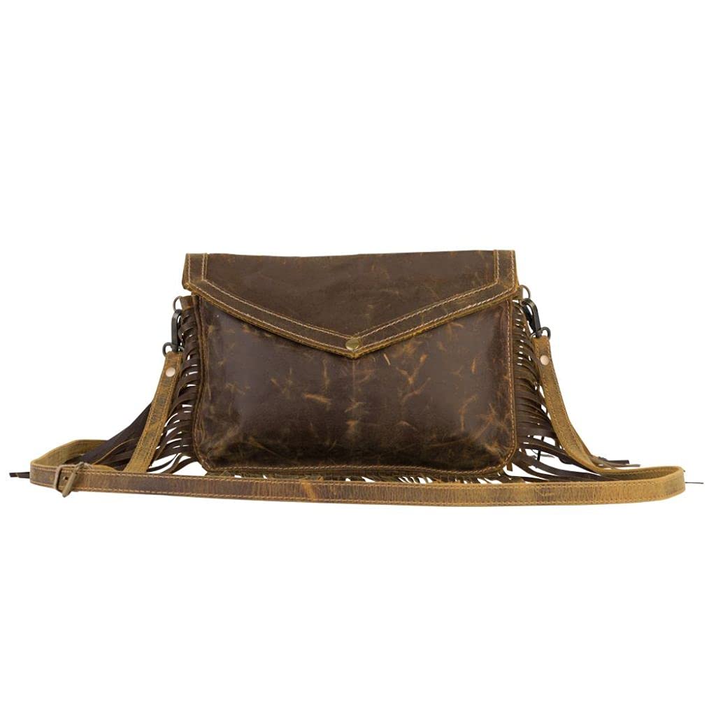 Myra Bag Cowgirl'S Love Leather Bag Upcycled Leather S-2190