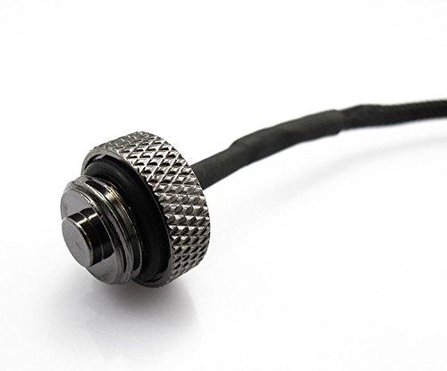 XSPC G1/4" Plug with 10k Sensor, Black Chrome