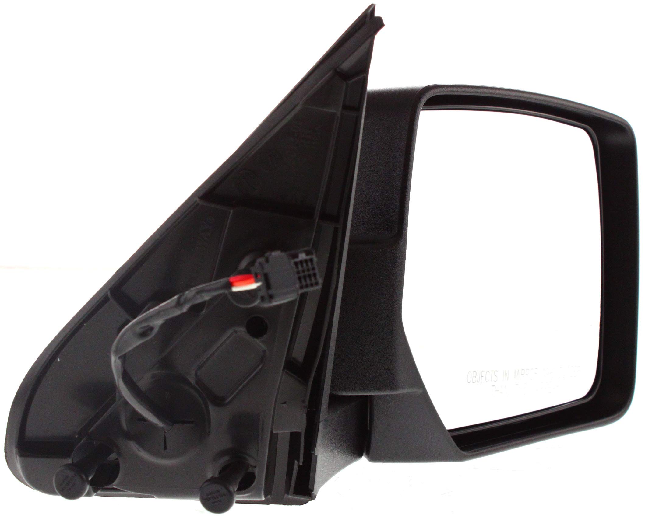 Kool Vue Passenger Side Power Non-Heated Mirror for Jeep Liberty 2008-2012 Textured