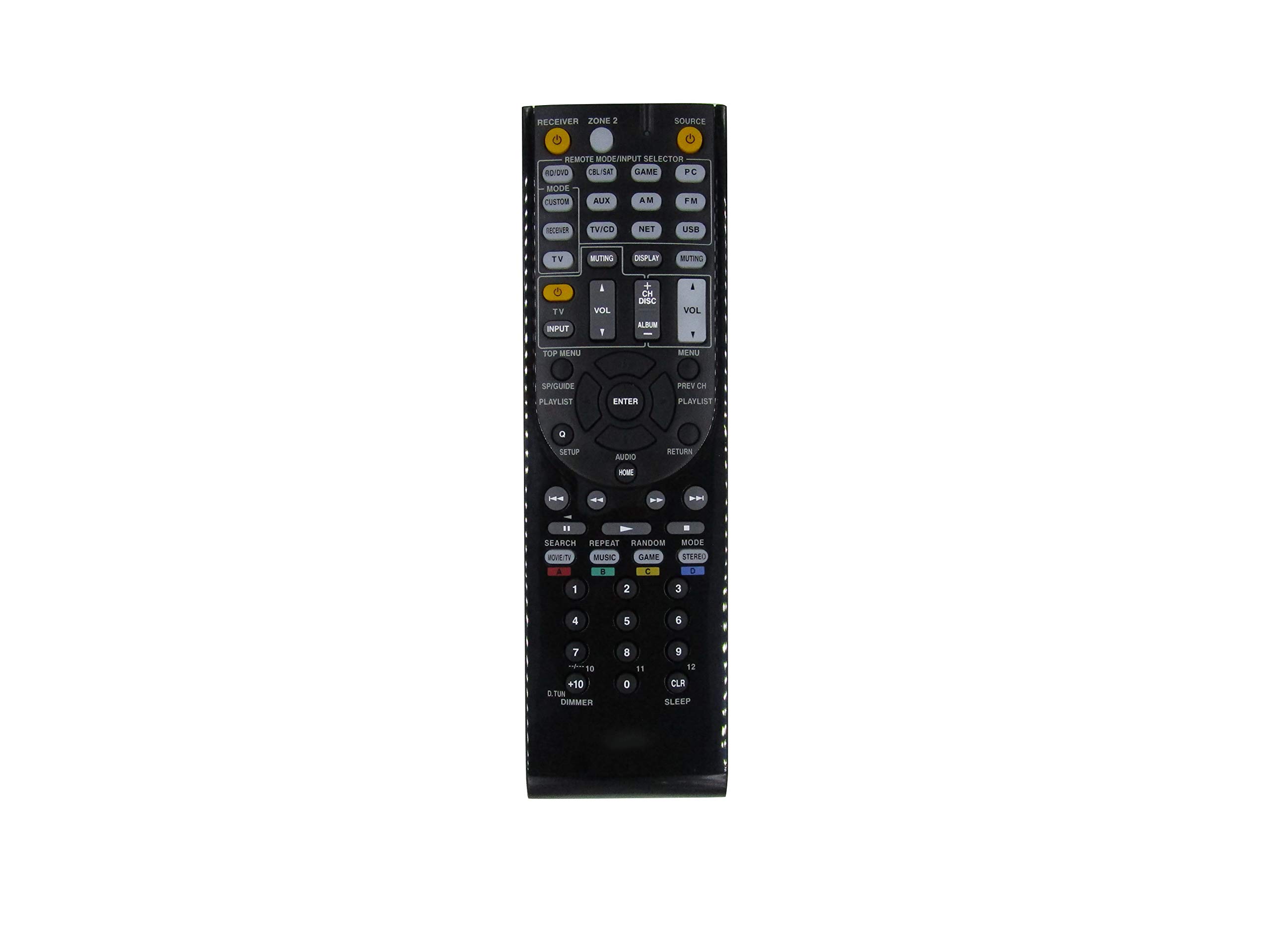 HCDZ Replacement Remote Control for Onkyo RC-801M 24140801 HT-R690 HT-S7400 HT-S8400 HT-S9400 HT-S9400THX HT-RC360 Network Audio Video AV Receiver