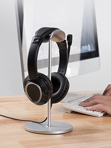 FangFANGFa DG-S Headphone Stand, Desktop Headset Holder, Aluminum Supporting Bar for All Headphones. DG-S (Silver)