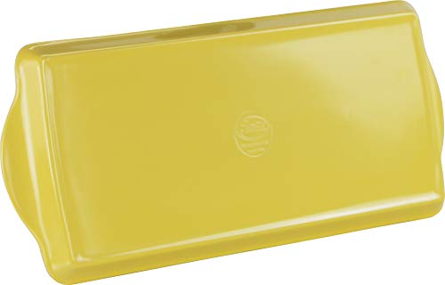 Calypso Basics, Sandwich Melamine Tidbit Tray, Lemon