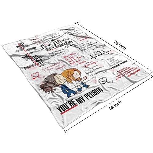 Doctor Sherpa Blanket Fleece Throw Blanket,Soft Warmer Flannel Blanket,Double-Layer Printed Blanket for Couch,Bedding,Sofa,Living Room and Camping 80"X60"
