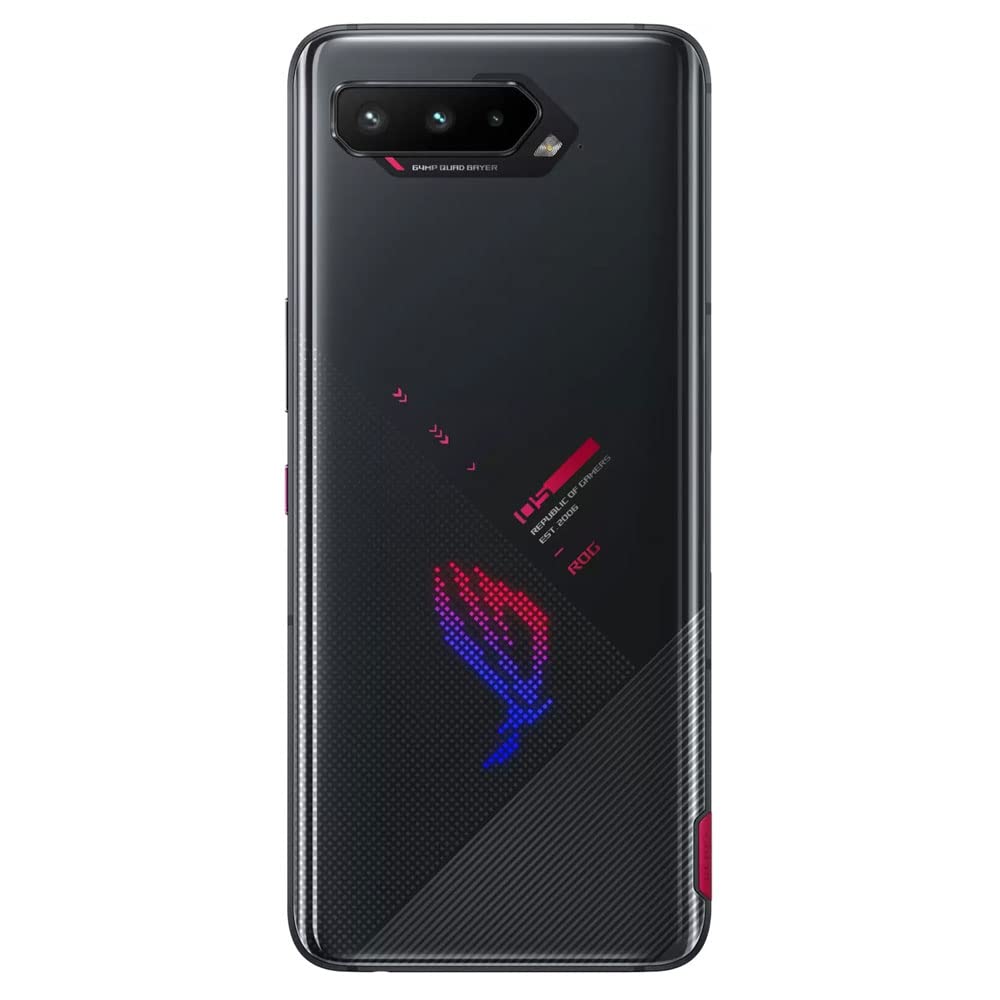 Asus ROG Phone 5 ZS673KS / I005DA 5G Dual 128GB 12GB RAM Factory Unlocked (GSM Only | No CDMA - not Compatible with Verizon/Sprint) Tencent Games Google Play Installed - Phantom Black