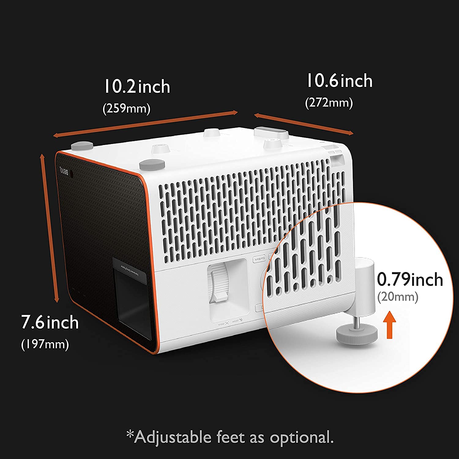 BenQ X1300i 4LED 1080p HDR Gaming Projector I Game Modes RPG FPS Sports I 120Hz 8.3ms Input Lag I Great for PS5, Xbox Series X I Auto Color Calibration I 20,000 hr I Android TV