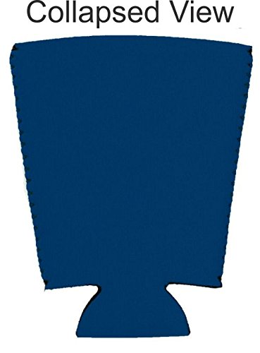 Captain and First Mate Pint Glass Coolie Set (Royal Blue)