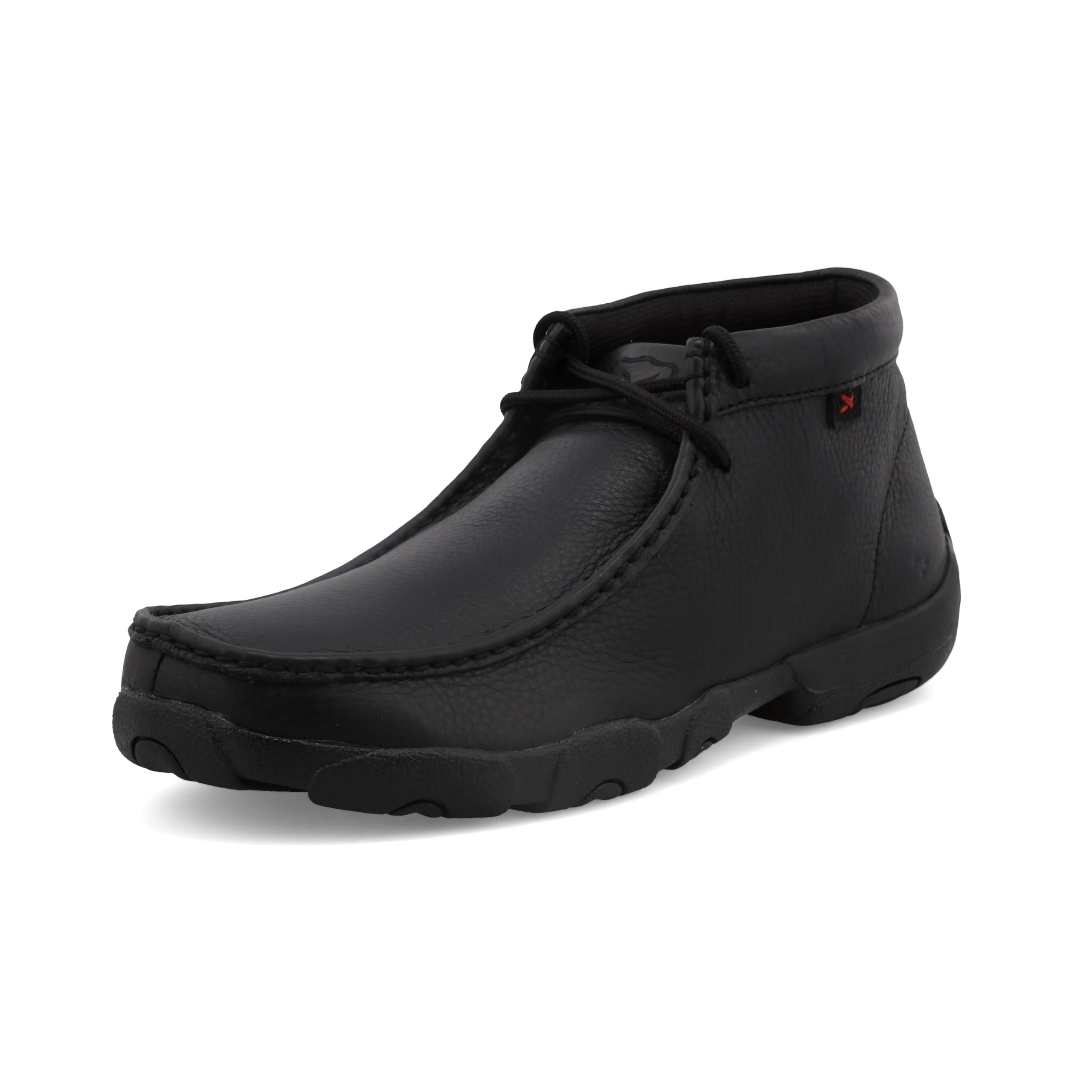 Twisted X Men's Chukka Driving Moc, Moc Toe, Soft Black, 11.5 M