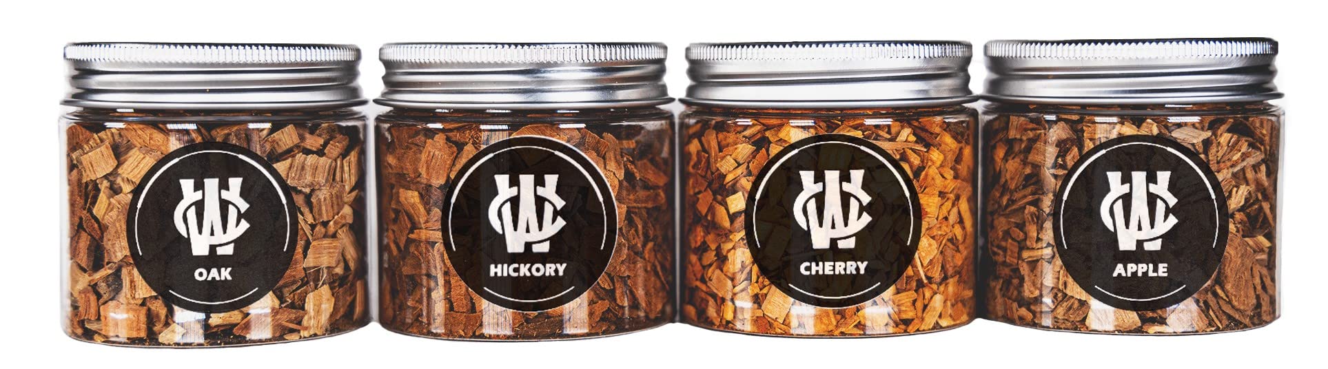 Christopher Walton - Cocktail Smoker Gift Set for the Bourbon and Whiskey Enthusiast with 4 types of Wood Chips, Cherry, Apple, Oak, and Hickory