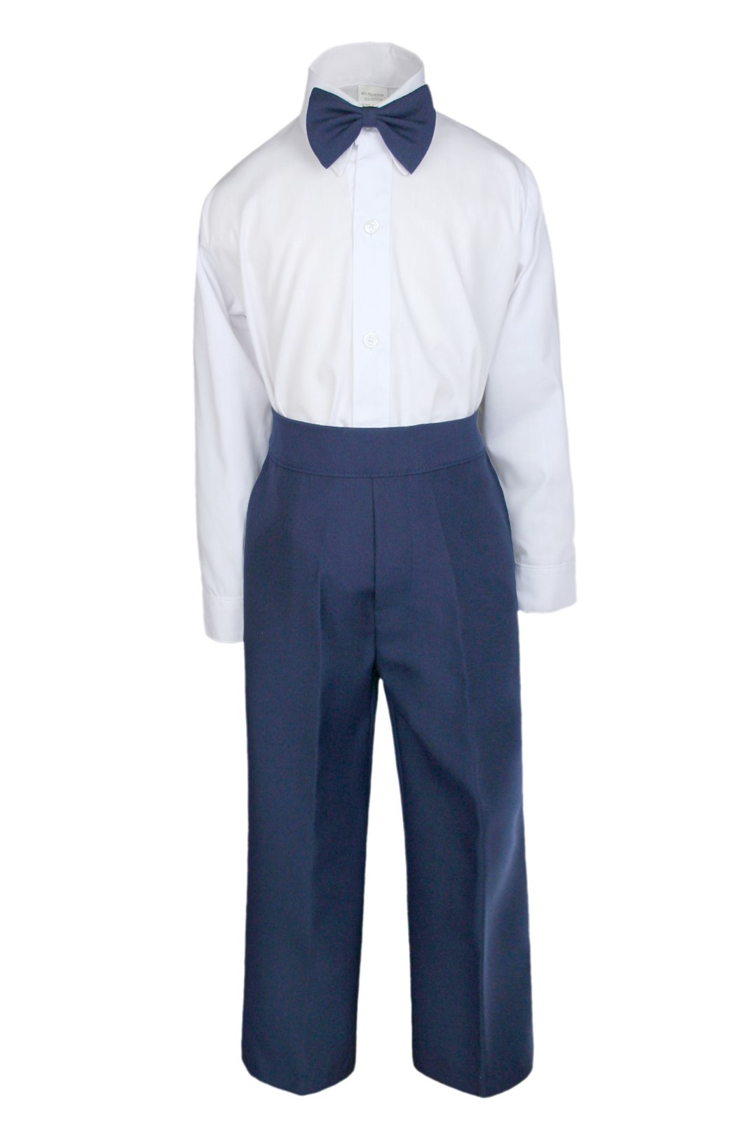 Sailor Captain Suit for Boy Outfits from New Born to 7 Years Old (2T, Navy pants)