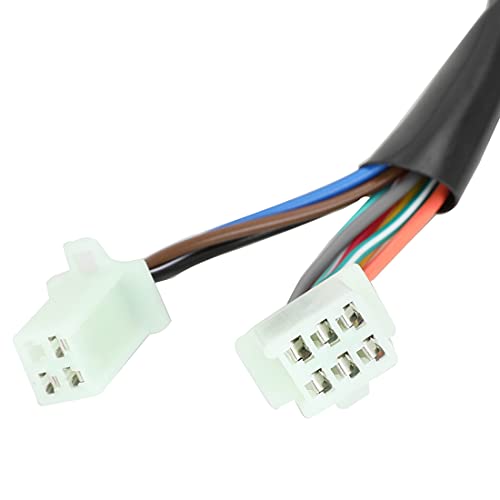 FVRITO 5 Function 9 Wire Left Starter Kill Light Choke Switch Assembly for 150cc 200cc 250cc 300cc TaoTao RoKeta Coolster ICEbear Yamoto Jetmoto Kazuma Vitacci Peace Baja Chinese ATV Quad 4 Wheeler