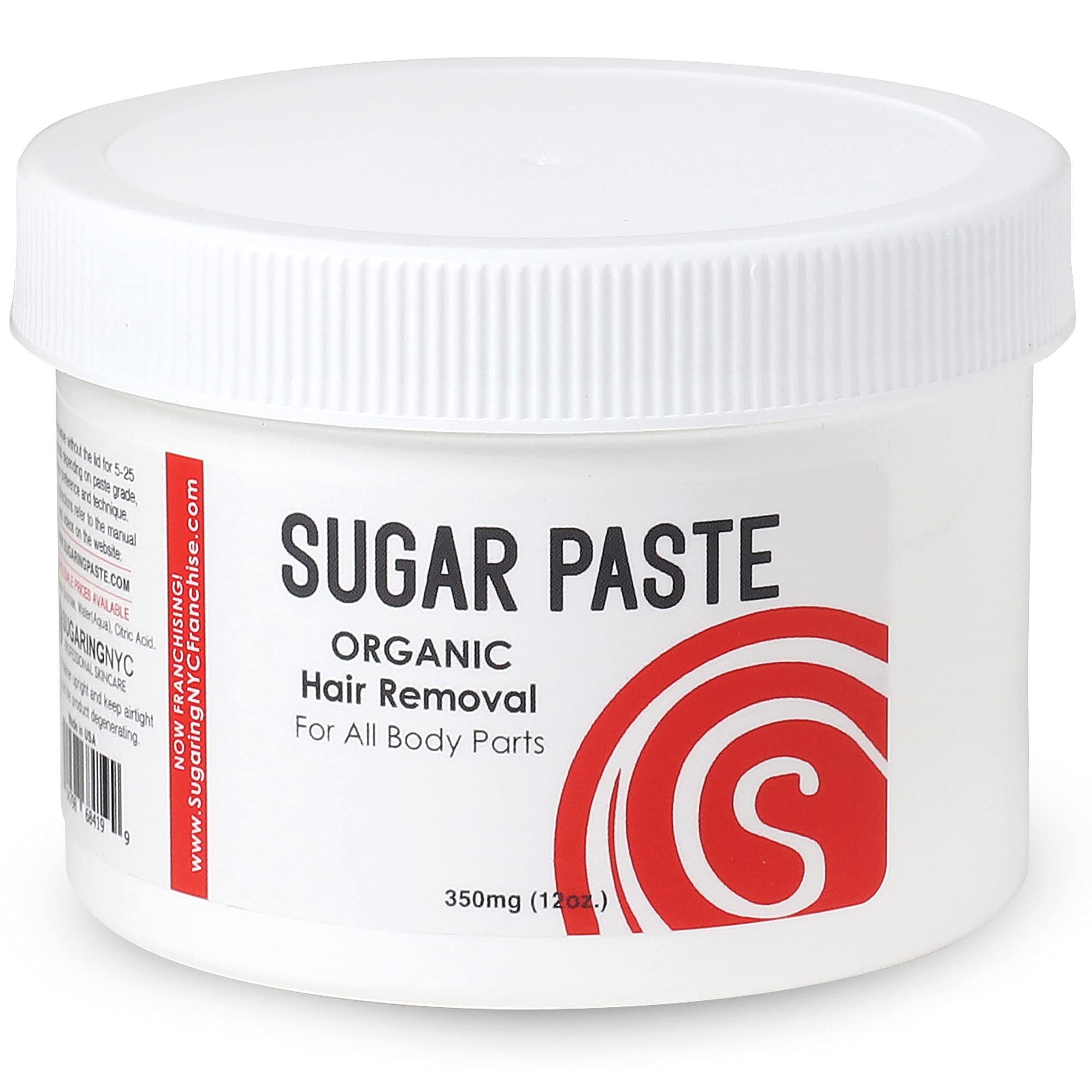 Sugaring Paste Package - 12oz Sugaring Paste for sensetive skin and set of Gloves and Two Plastic Applicators