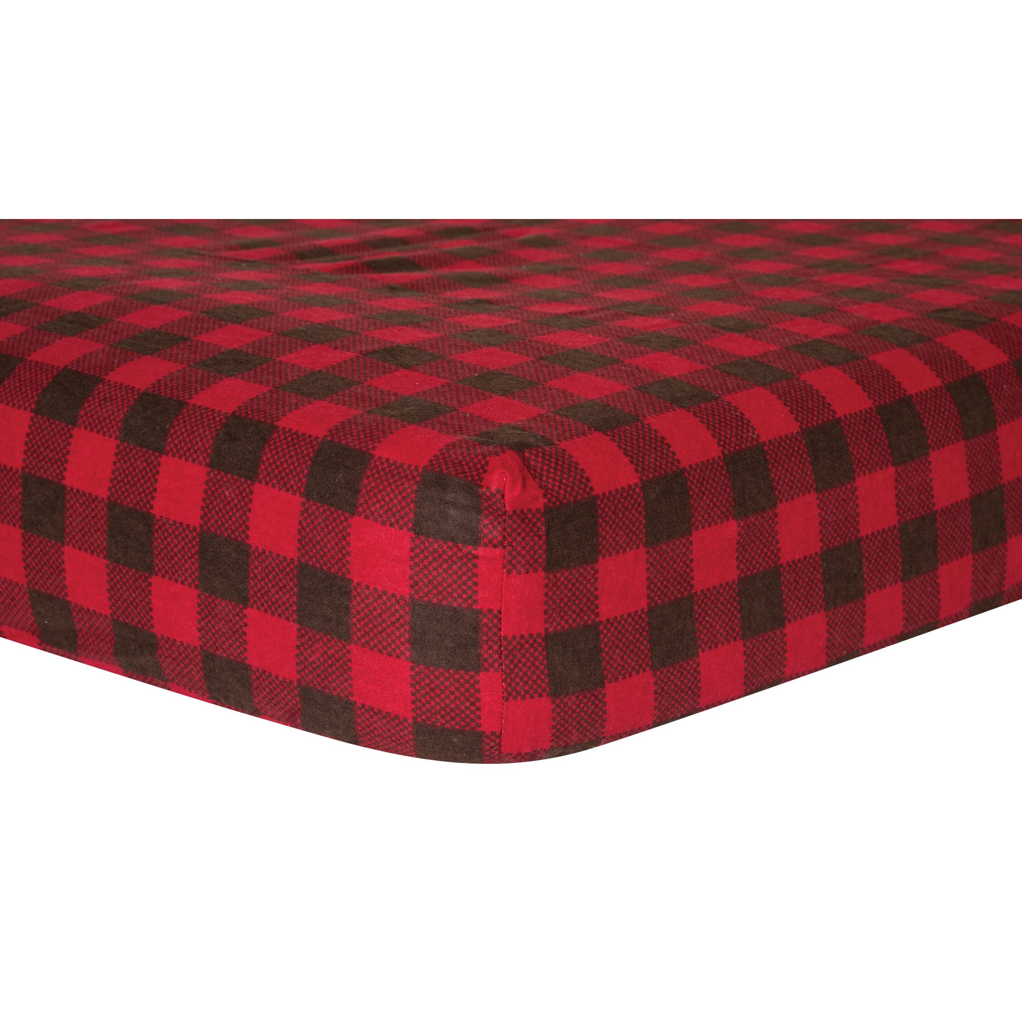 Sage Dot Deluxe Flannel Fitted Crib Sheet - Dot Print Cotton Flannel, Sage and White, Fully Elasticized, 10 in Deep Pockets, Fits Standard Crib Mattress 28 in x 52 in