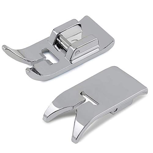 DREAMSTITCH 5011-4 Snap On Zig Zag Presser Foot for Alphasew,Babylock,Bernette,Bernina,Brother,Dial Sew,Domestic,Dressmaker,Elna,Janome,Kenmore,Necchi,Riccar,Singer,Viking Sewing Machine 7301NG