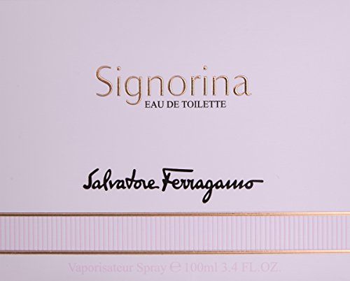 Salvatore Ferragamo Eau de Toilette Spray for Women, 3.4 Ounce