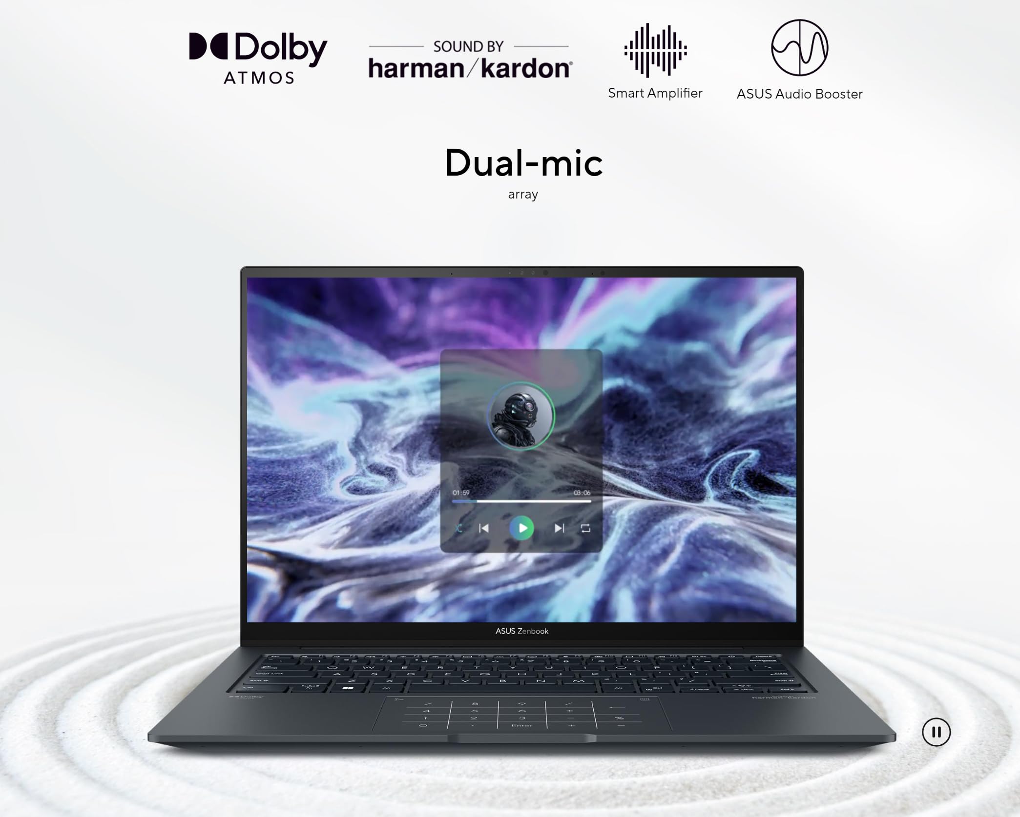ASUS Zenbook 14.5" 2.8K(2880 x 1800) 120Hz OLED Laptop | EVO 12-Core i5-13500H | 100% DCI-P3 Pantone | WiFi 6E | 2X Thunderbolt 4 | Widnows 11 Home | w/HDMI (8GB LPDDR5 RAM | 512GB PCIe SSD)