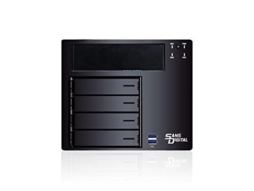 Mini-ITX 4Bay NAS Enclosure Hot Swap 4 Bay with 5.25" Drive Bay Opening