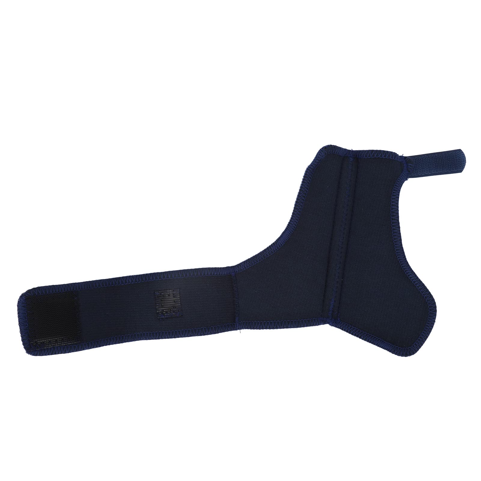 Bediffer Wrist Stabilizer, Blue Thumb Splint Brace Skin Friendly Comfortable Fixed Hook and Hoop Fasteners Multi Finger Universal for Skier for Overuse Injuries(Right Hand)