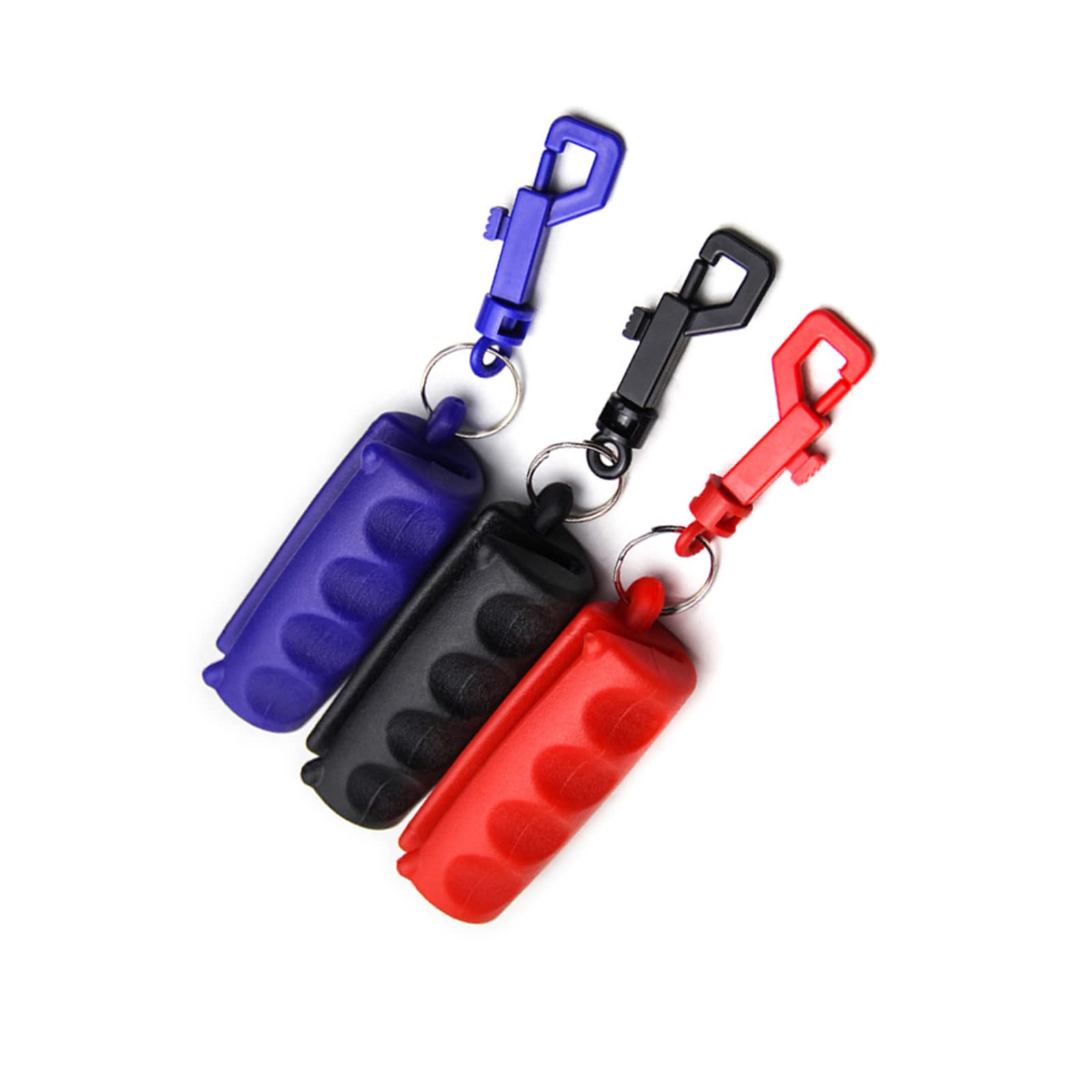 Arrow Puller, 3 Pcs Soft Rubber Archery Arrow Puller Target Remover with Portable Key Latch (Red, Black, Blue)