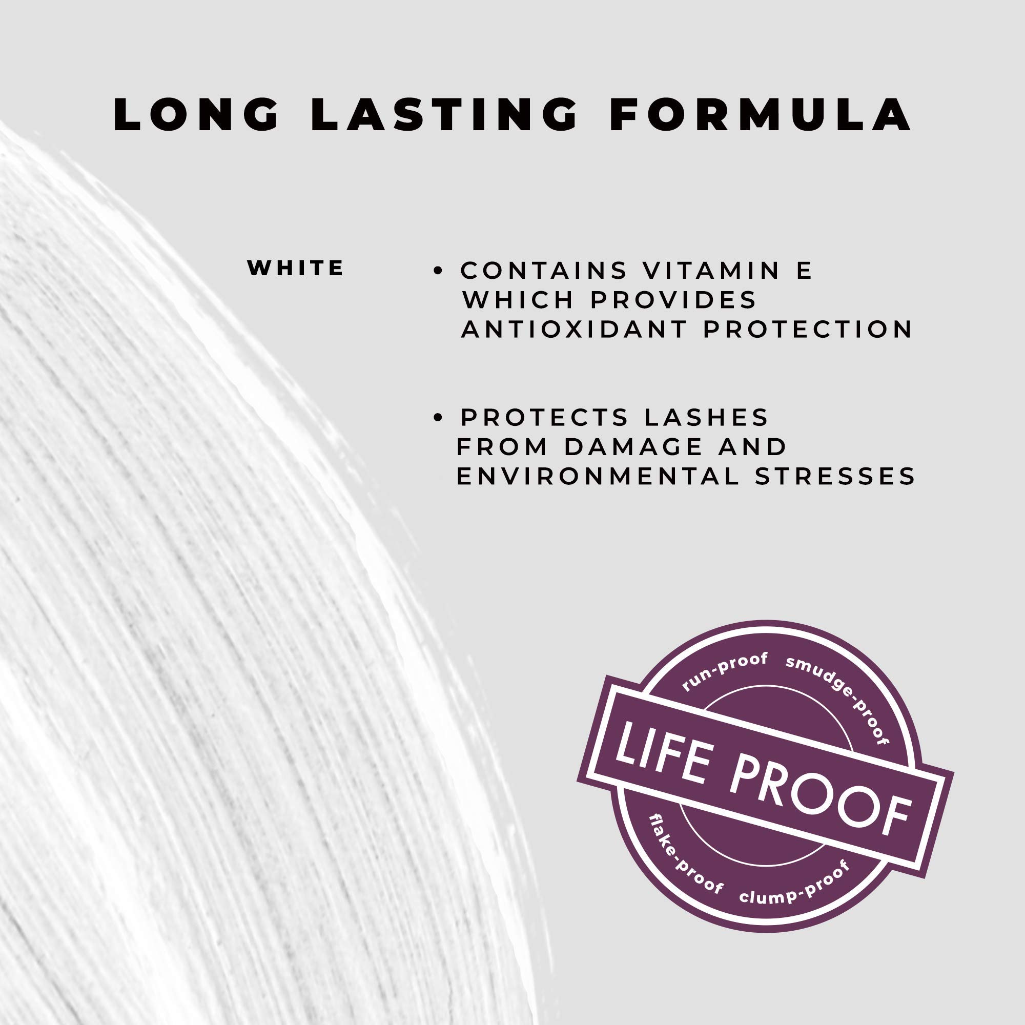 Blinc White Lash Primer, Lash Boosting Conditioning Eyelash Primer Mascara with Vitamin E and Growth Promotion Peptides, Volumizing and Lengthening White Mascara Primer, 6.8mL / 0.23 Fl. Oz