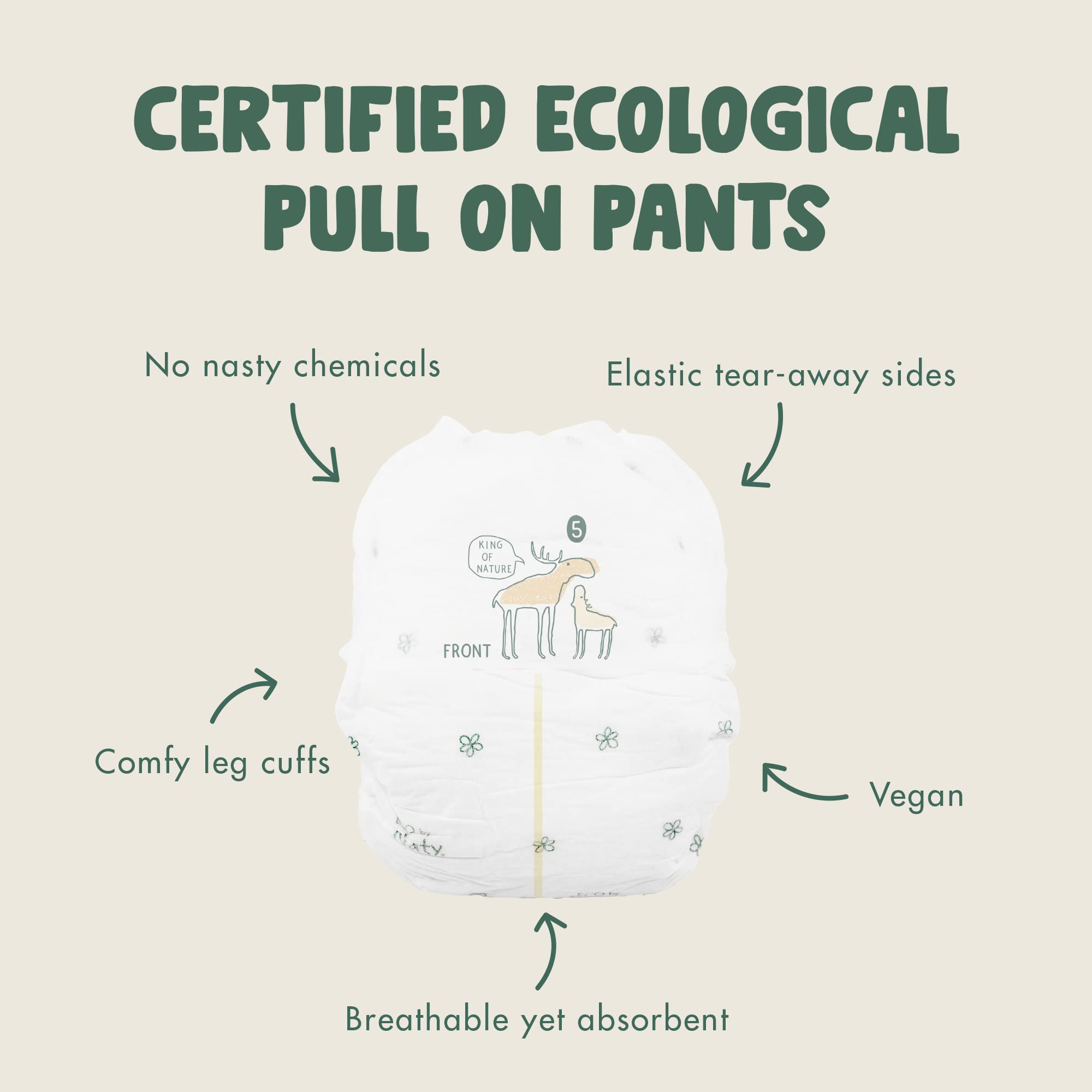 Naty Training Pants - Size 5-20 ct