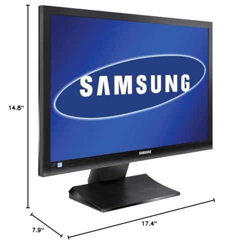 Samsung S19A450BW-1 LED Monitor, 19 Inch, Widescreen 1440x900, VGA/DVI, 250CD/M2