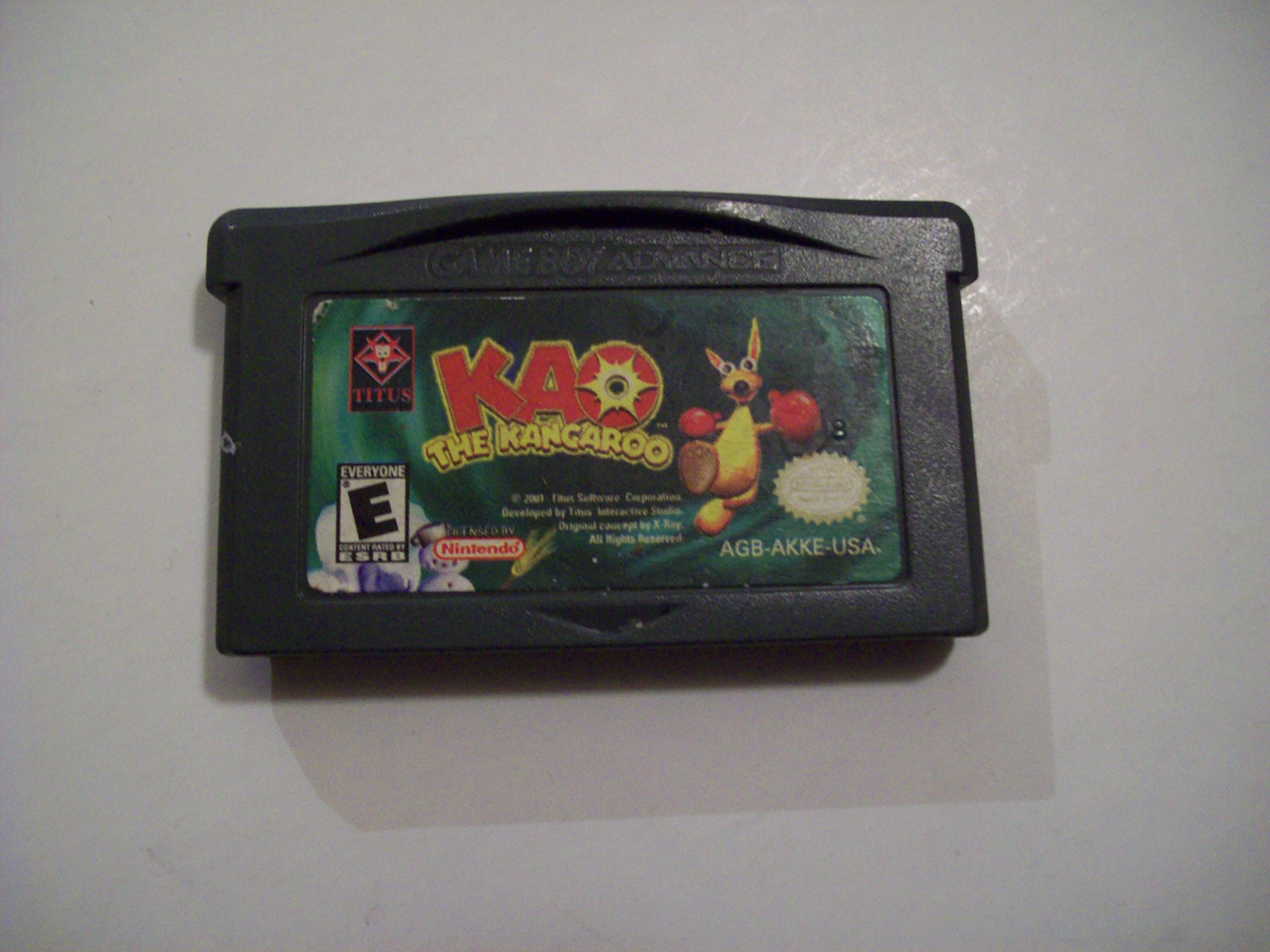 KAO THE KANGAROO - GBA
