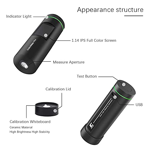 Colorimeter Color Meter Pro Color Analyzer for iOS, Android and Windows Devices