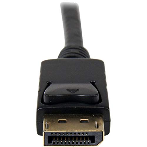 StarTech.com 6ft (1.8m) DisplayPort to VGA Cable - Active DisplayPort to VGA Adapter Cable - 1080p Video - DP to VGA Monitor Cable - DP 1.2 to VGA Converter - Latching DP Connector (DP2VGAMM6)