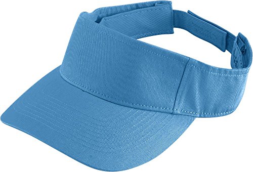Augusta Sportswear Youth Sport Twill Visor OS Columbia Blue