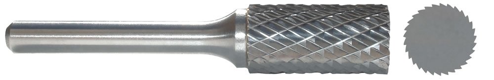 Monster Carbide Bur, Cylinder, 3/32 in, 1/8 Shank