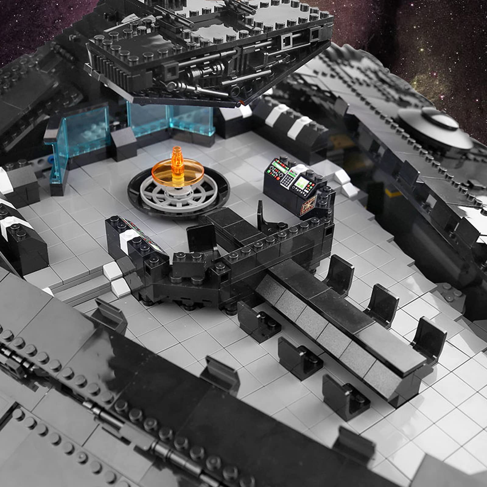 Mould King 21004 Super Star Destroyer Model, Eclipse-Class Imperial Star Destroyer Building Toy, 10368+Pcs Buildable Toy Model, UCS Assembly Awesome Toy Building Kit Large Collection