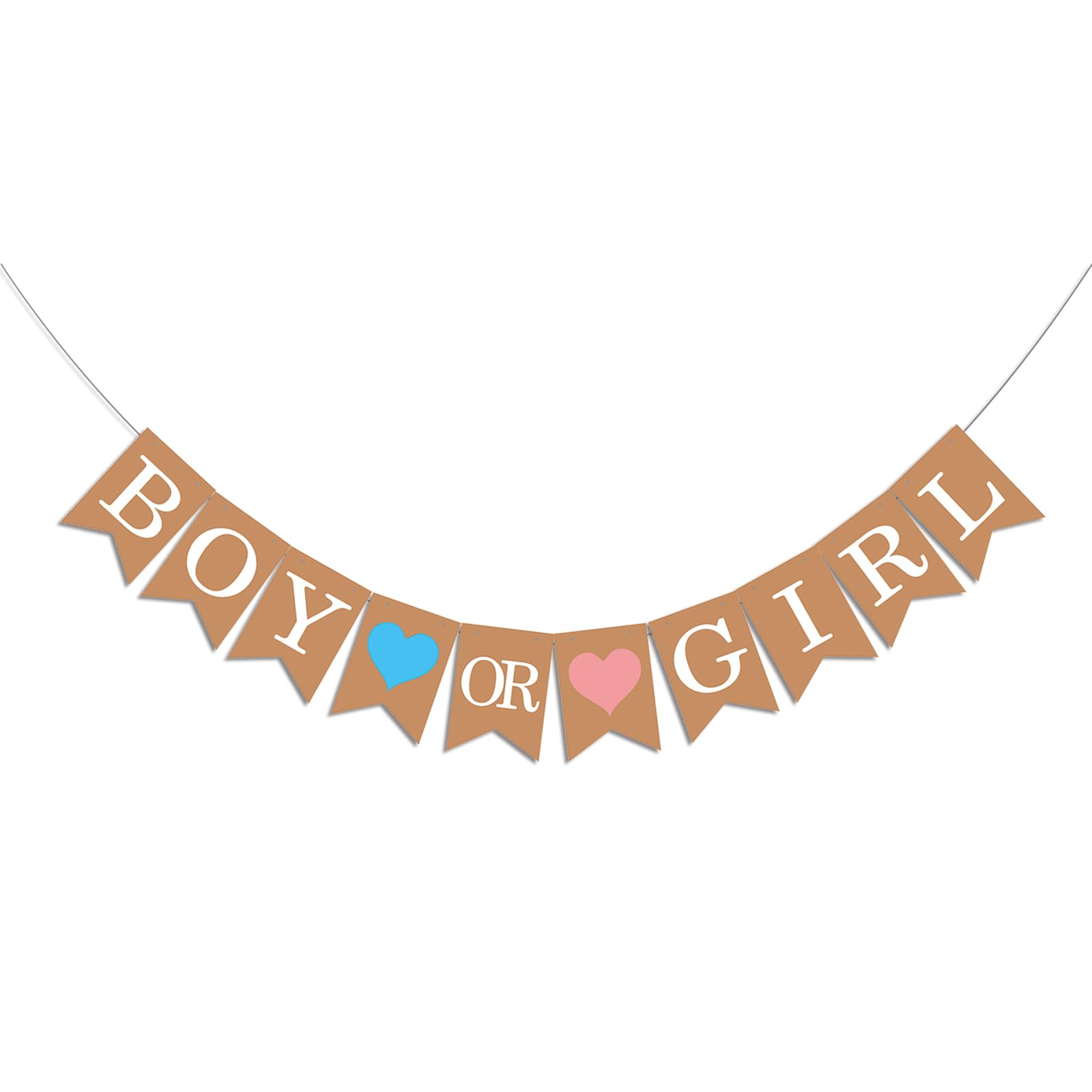 Boy Or Girl Banner He or She Banner Gender Reveal Banner for Boy or Girl Baby Shower Reveal Party Gender Reveal Decor Boy or Girl Sign for Backdrop Pregnancy Announcement Gender Reveal Decorations