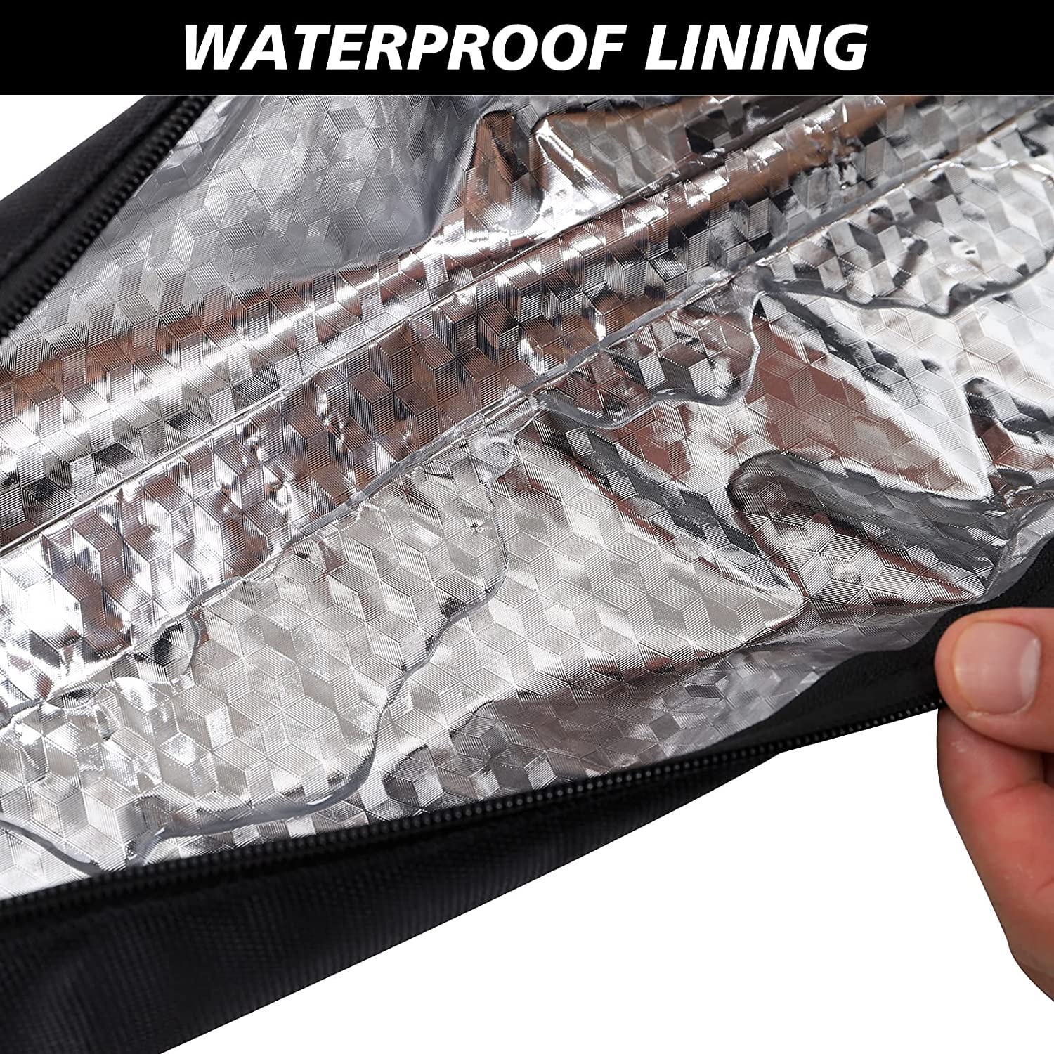 Beer Sleeve,Beer Sleeve for Golf Bag,7-Can Insulated Cooler Sleeve,Stores Up to 7 Canned Beverages,Sling Cooler Fits Most Golf Bags Styles and Types