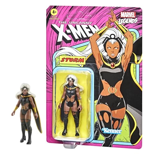 Marvel Hasbro Legends Series 3.75-inch Retro 375 Collection Storm Action Figure Toy
