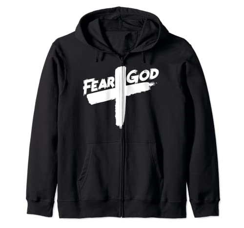 FEAR GOD ON THE CROSS Zip Hoodie
