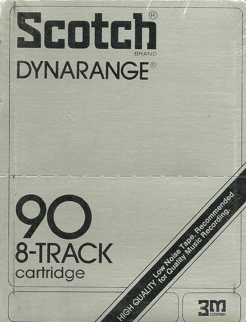 Scotch Dynarange 90 minute 8-Track Cartridge