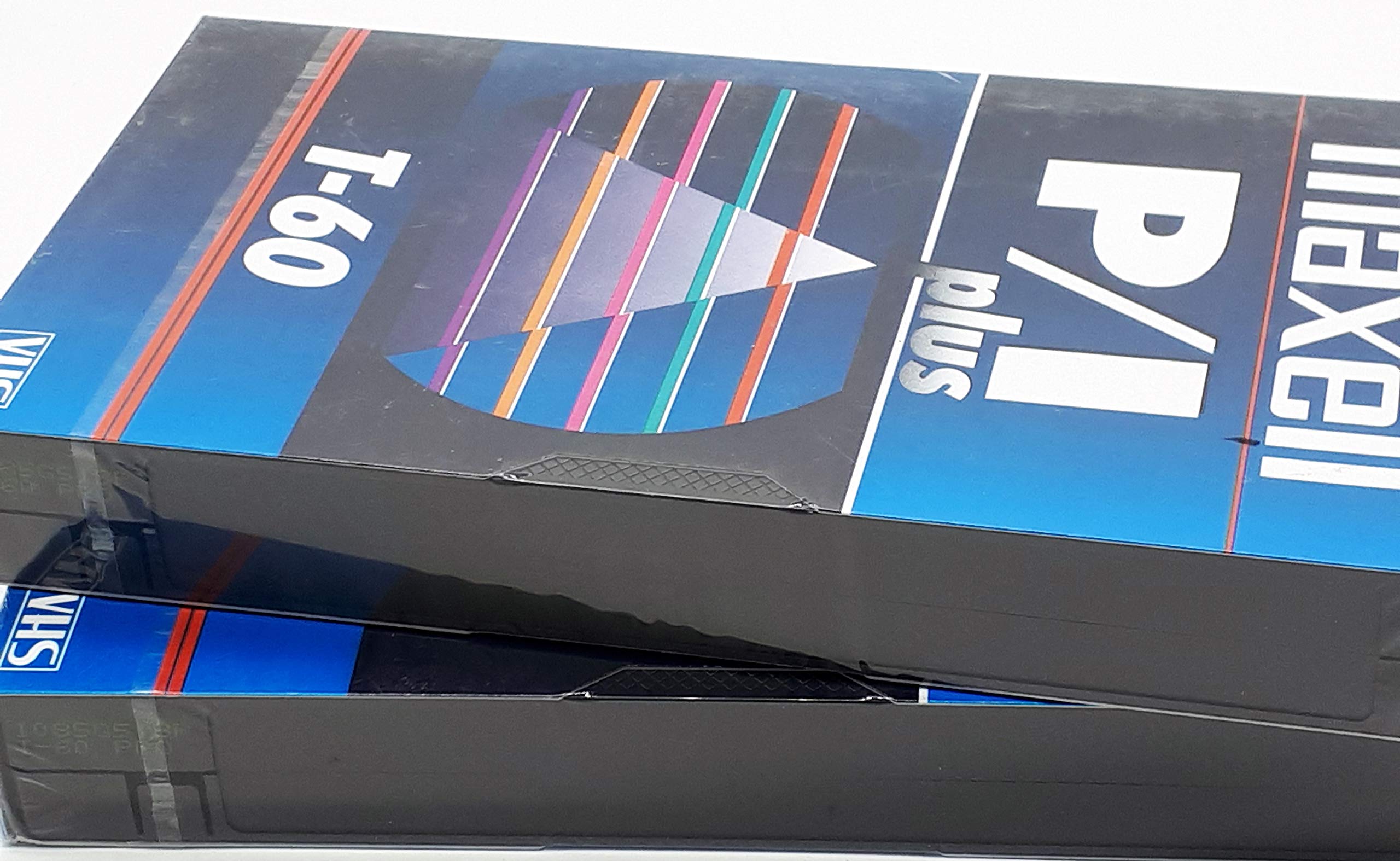 New Set of 2 Maxell P/I Plus t-60 VHS Tapes