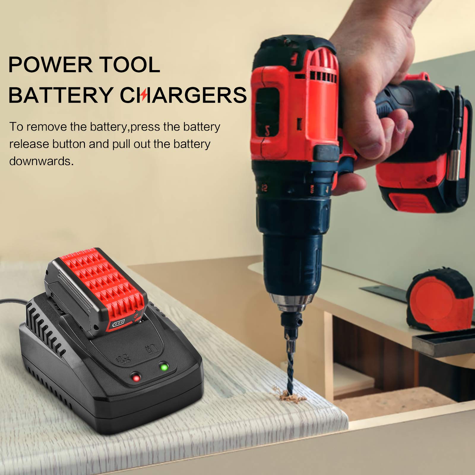 Fancy Buying BC660 BC1880 Battery Charger for Bosch 14.4V-18V Lithium Battery BAT609 BAT609G BAT618 BAT618G BAT619 BAT619G BAT622 BAT620-2PK SKC181-202L