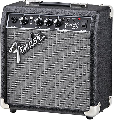 Fender Frontman 10G Guitar Amp, 10 Watts, 6 Inch Fender Special Design Speaker, 7.5Dx11.5Wx13.7H Inches