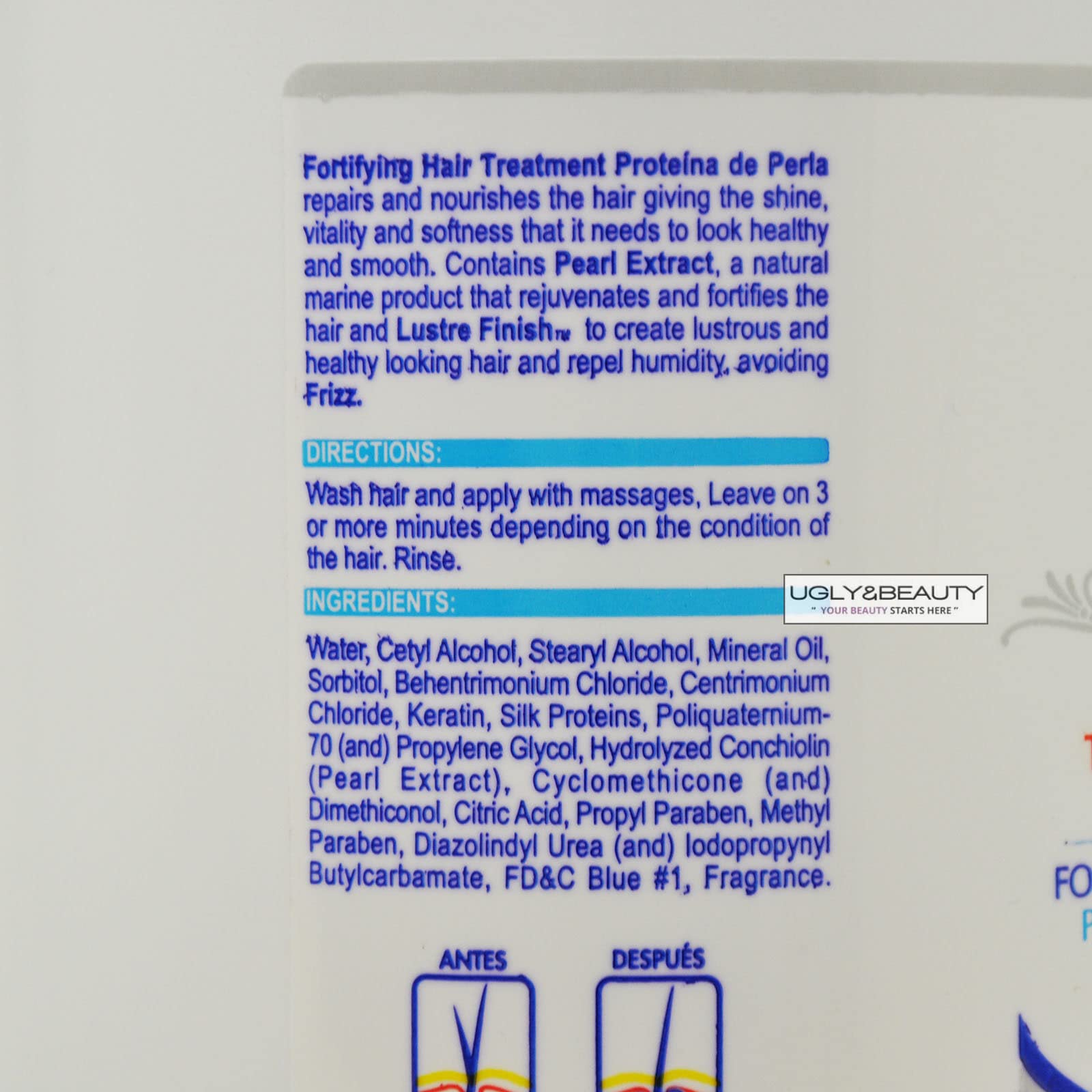 Silicon Mix Protieina De Perla Hair Treatment 16oz "Pack of 2"