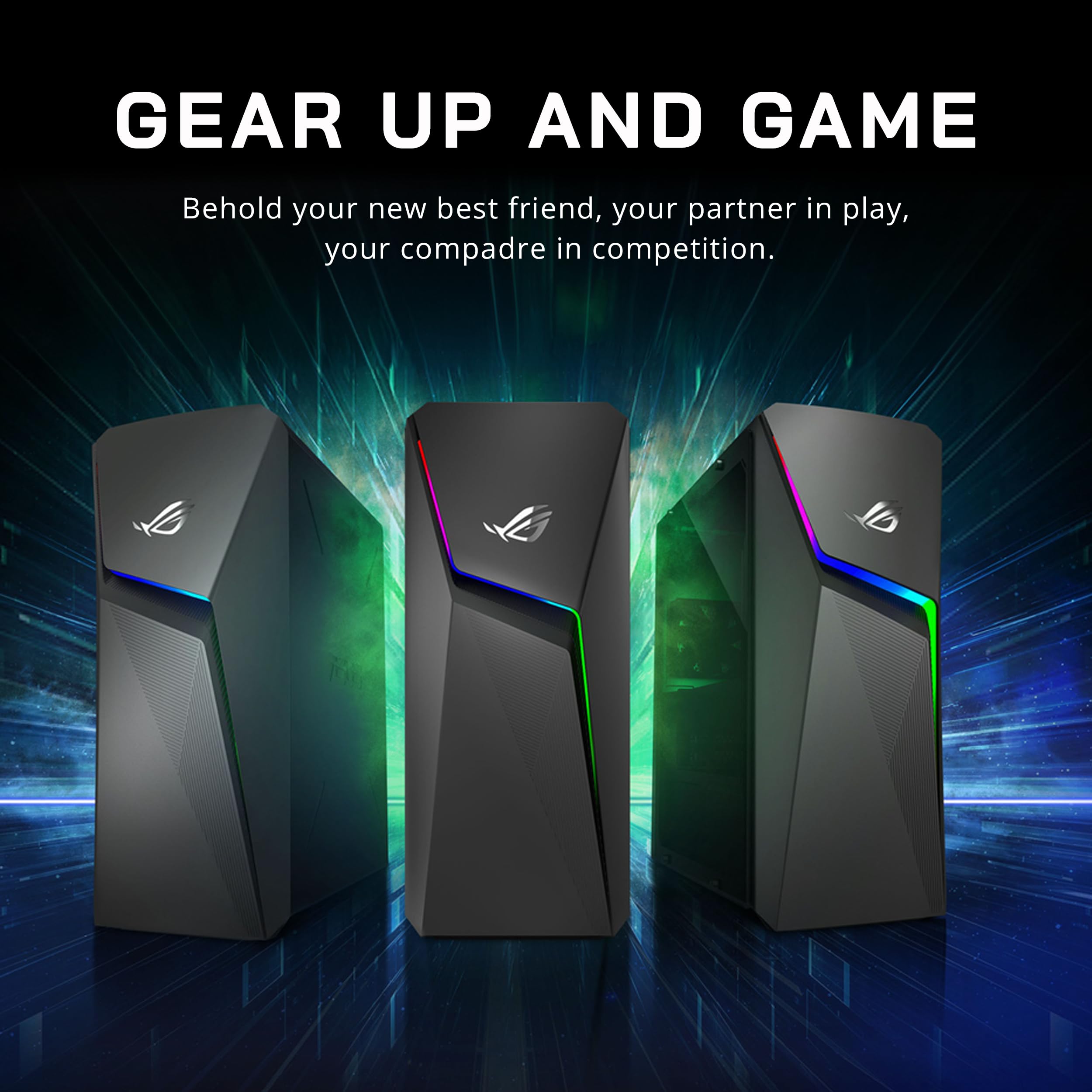ASUS 2022 ROG Gaming Desktop, Intel Core i5-11400F Processor, 32GB DDR4 RAM, 1TB PCIe SSD + 1TB HDD, NVIDIA GeForce GTX 1660TI 6GB DDR6, WiFi 6, Win 11, Grey, 32GB Snowbell USB Card