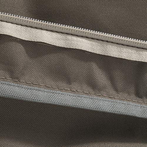 Classic Accessories Ravenna Water-Resistant 72 x 21 x 3 Inch Patio Chaise Lounge Cushion, Dark Taupe, Patio Cushion