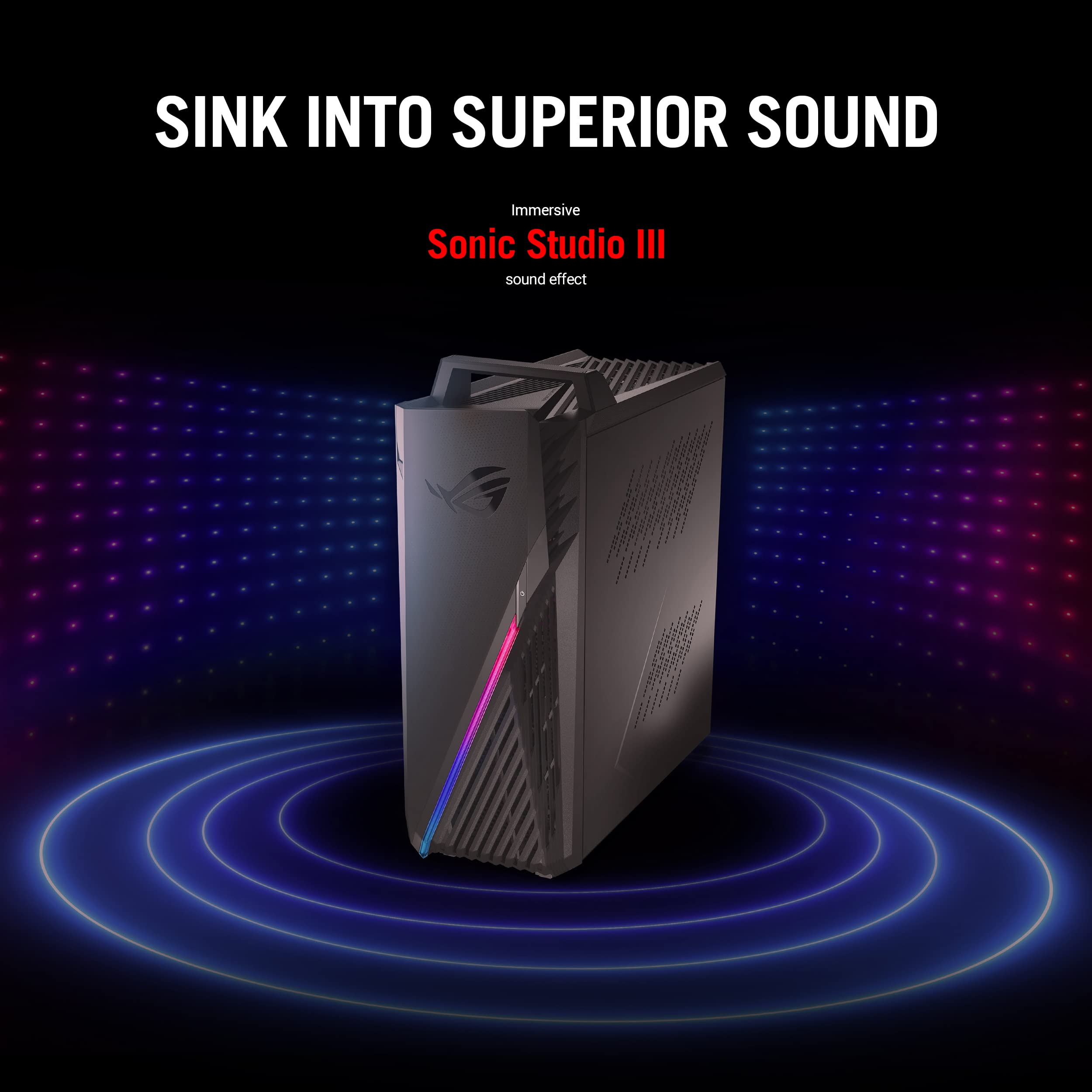 ASUS 2022 ROG Gaming Desktop, Intel Core i7-12700F Processor, 32GB DDR4 RAM, 2TB PCIe SSD, NVIDIA GeForce RTX 3060 12G DDR6, Win 11 Pro, Black