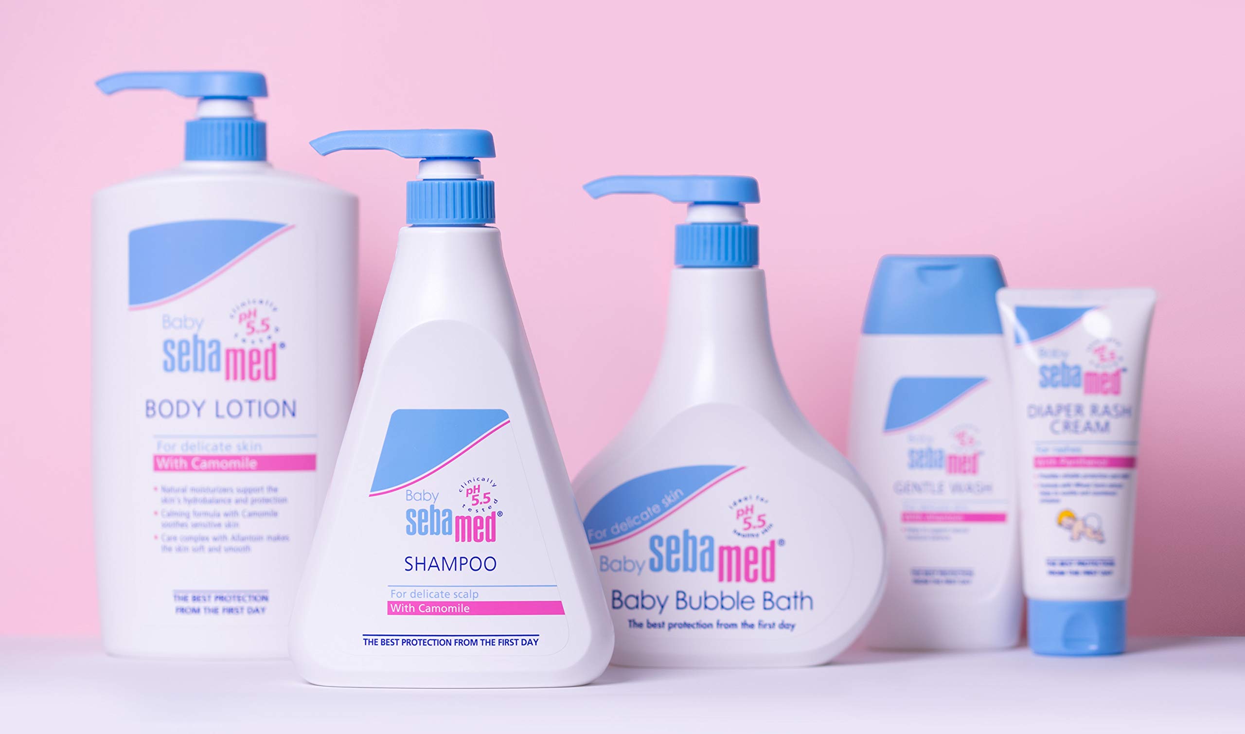 Sebamed Children's Baby Shampoo Extra Mild Cleanser for Delicate Baby Hair and Scalp 8.5 Fluid Ounces (250mL)