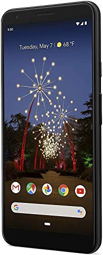 Google Pixel 3A XL (2019) G020B 64GB (6" inch, GSM, 4G/LTE, CDMA) Factory Unlocked Smartphone - International Version (Just Black)