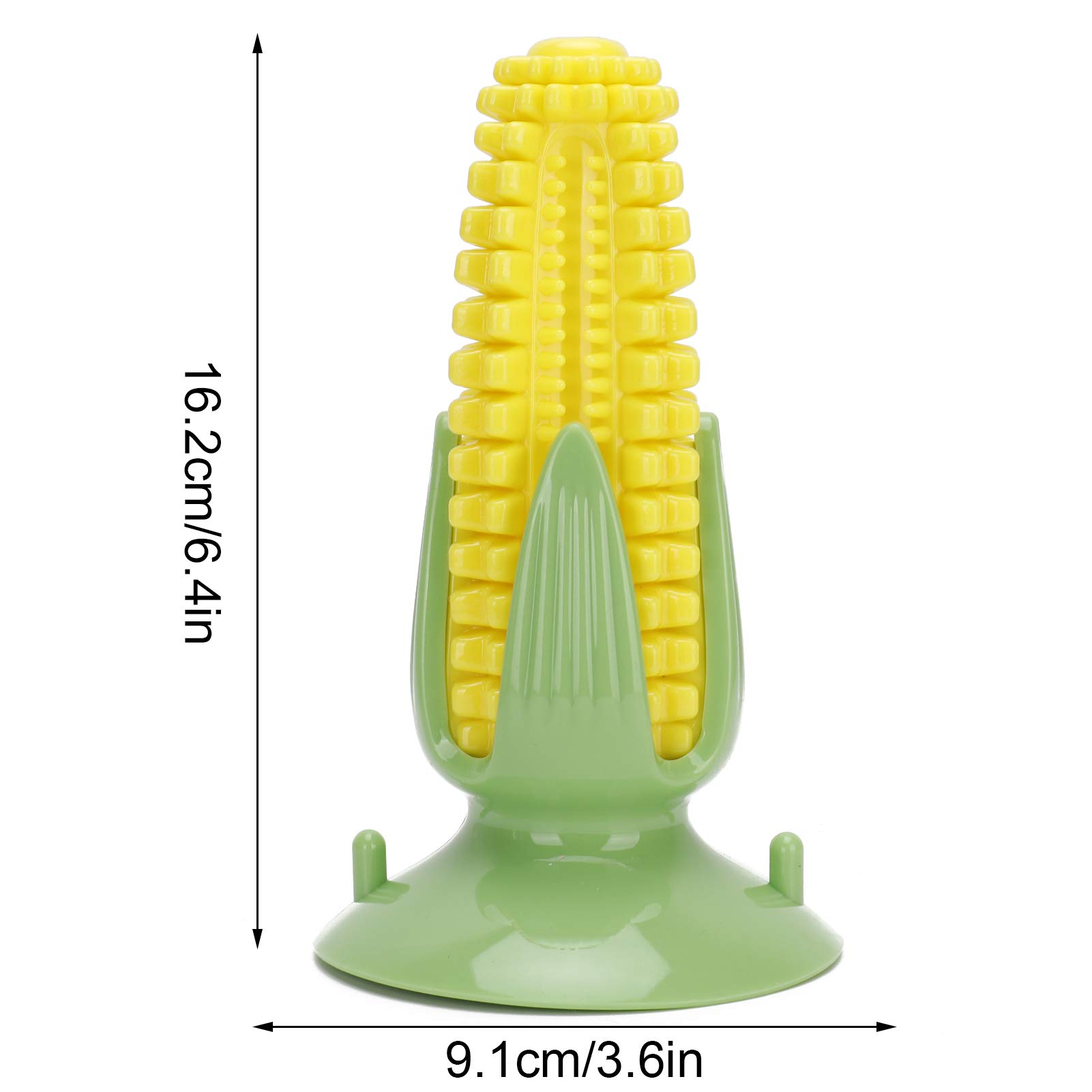 Corn Shape Dog Chew Toy, Corn Cob Dog Toy Aggressive Chewers Puppy Teeth Chew Corn Stick Toy for Small Meduium