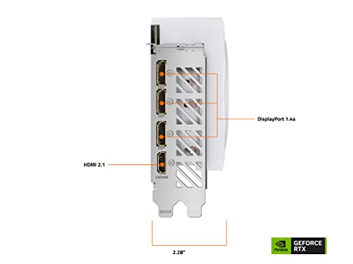 Gigabyte GeForce RTX 4070 AERO OC 12G Graphics Card, 3X WINDFORCE Fans, 12GB 192-bit GDDR6X, GV-N4070AERO OC-12GD Video Card