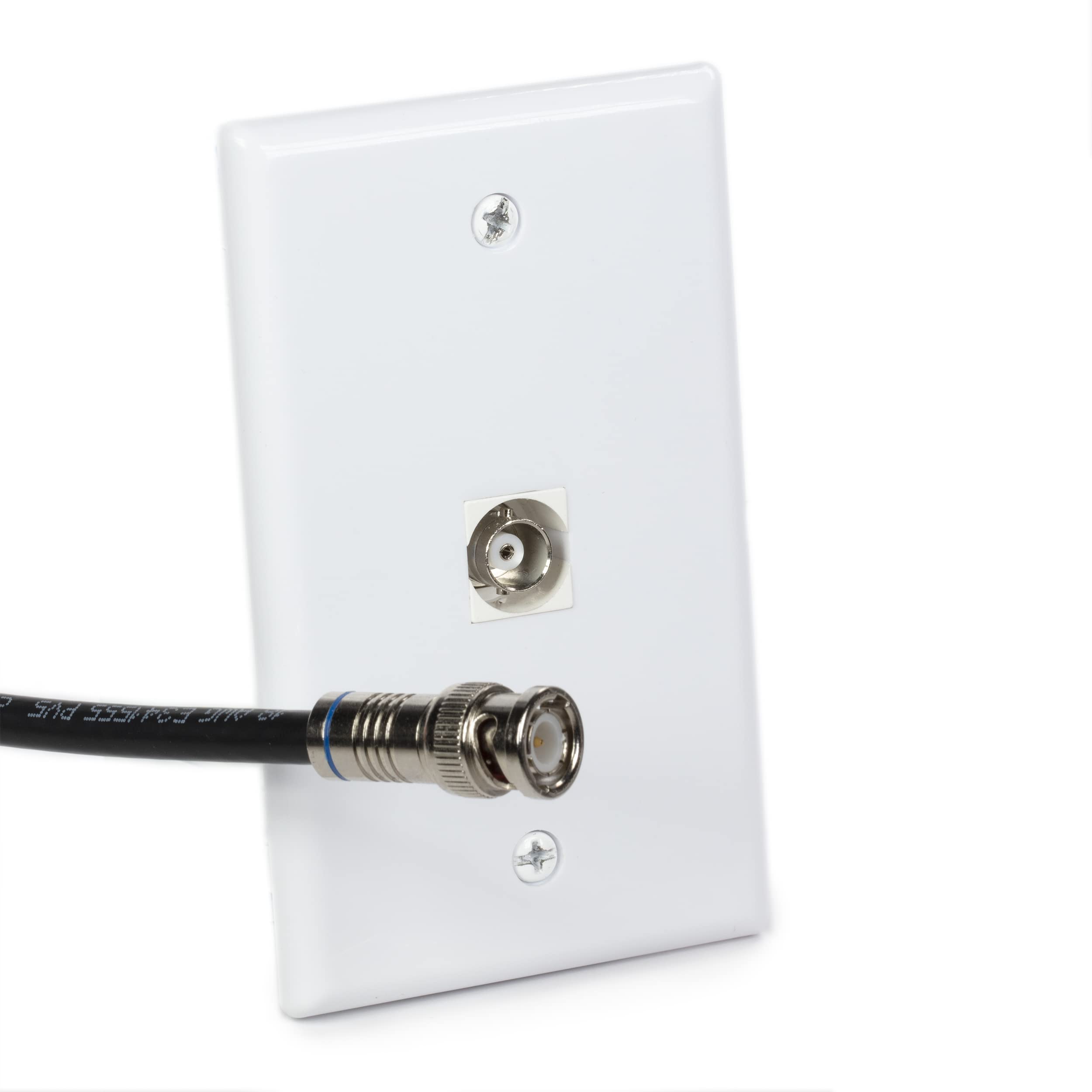 THE CIMPLE CO - BNC Cable, 100 FT, RG6 HD-SDI and SDI, with Two Male BNC Connections, 75 Ohm, Professional Grade, Low Loss, 30 Meter, Black