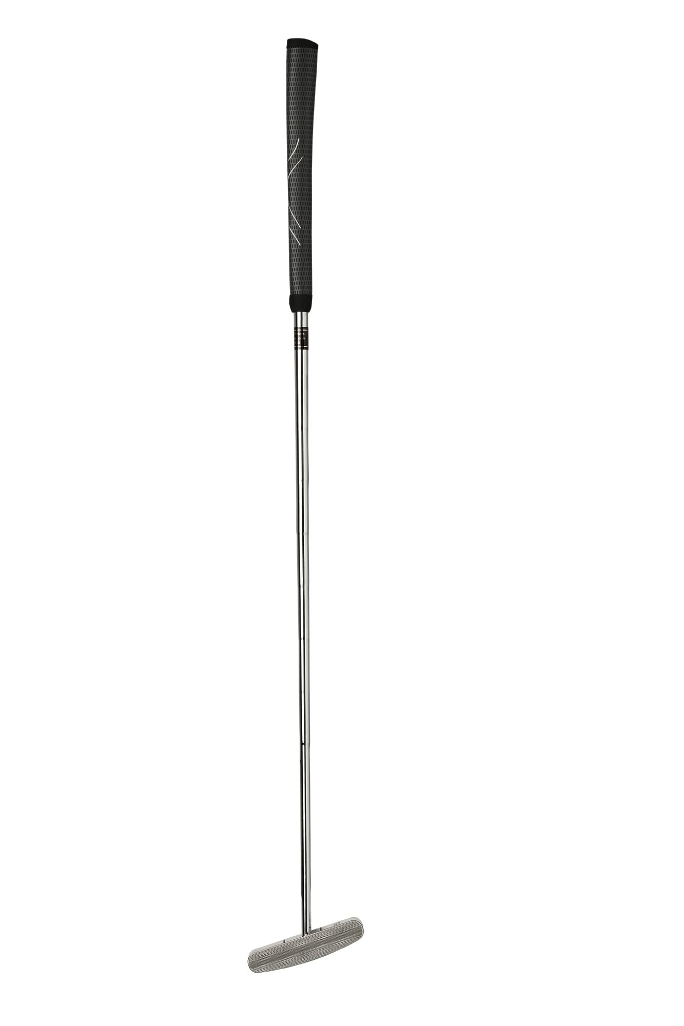 Bell TW-400 Two-Way CNC Milled Three Sight Light Modified Face Balance Golf Putter + Winn Dri-Tac Dark Gray Jumbo Grip | Made in USA (Ambidextrous, 35)