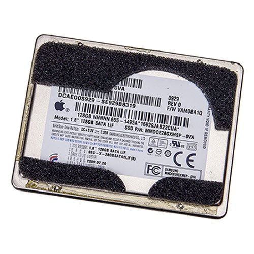 Odyson - 128GB SSD + Bracket + Cable Replacement for Apple MacBook Air 13" A1304 (Late 2008-Mid 2009)